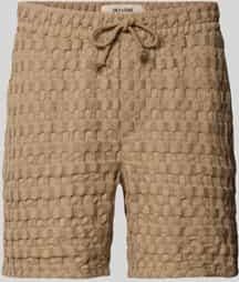 Only & Sons Regular Fit Sweatshorts mit Strukturmuster Modell TEL BRADDOCK