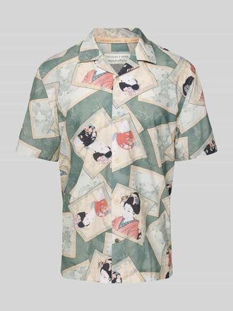Colours & Sons Regular Fit Freizeithemd mit 1/2-Arm