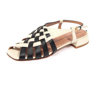 A.Bocca Leder Sandale Hergestellt in Italien - - Shoes - Damen - Wei&szlig; - 38 EU
