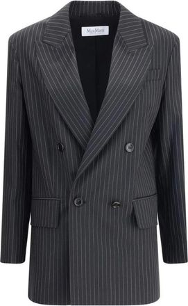 Max Mara Femme, Vestes, Noir, Taille: 36 FR Mattia Tailored Blazer