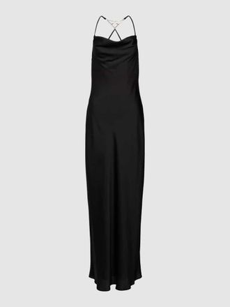 Swing Abendkleid mit Wasserfall-Ausschnitt