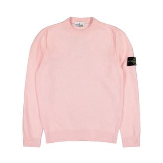 Stone Island Rundhals-Pullover - - Knitwear - Herren - Rosa - 2XL