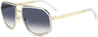 Dsquared2 Homme, Accessoires, Gris, Taille: 60 MM D2 0190/S Lunettes de soleil