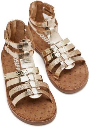 Gioseppo WITHEE Sandales plates Platine 35 EU, Platine, 35 EU