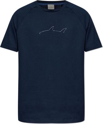 Paul & Shark Homme, Tops, Bleu, Taille: M T-Chemises