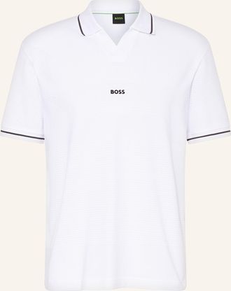 HUGO BOSS Funktions-Poloshirt Retro Tl weiss