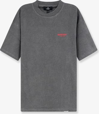 Represent Cotton T-shirt with front print - REPRESENT - gender_Man