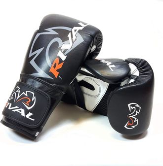 Rival Rival RB2-BLACK Boxhandschuhe, super Bag, 10oz