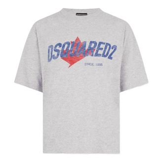 Dsquared2 T-Shirts - - Tops - Herren - Grau - L