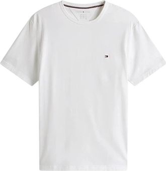Tommy Hilfiger Kurzarm-T-Shirt - - Tops - Herren - Wei&szlig; - XL