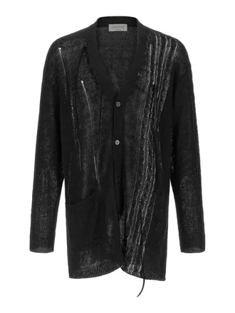 Yohji Yamamoto Cardigan - Noir
