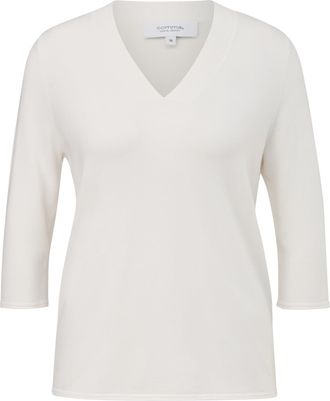 Comma Strickpullover mit 3/4-Arm