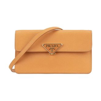 Prada Schultertaschen - - Bags - Damen - Orange - ONE SIZE