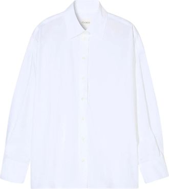 Closed Femme, Blouses et Chemises, Blanc, Taille: 42 FR Cape Shirt