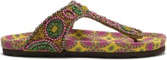 Maliparmi Maliparmi, Femme, Chaussures, Jaune, Taille: 39 EU Floral Spin Infrabijoux
