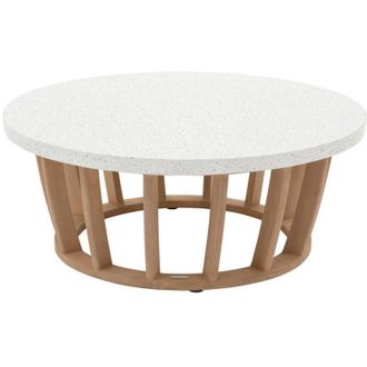 Hesperide Hesperide - Runder Garten-Couchtisch Lemindo 100cm aus Eukalyptusholz - Hespéride