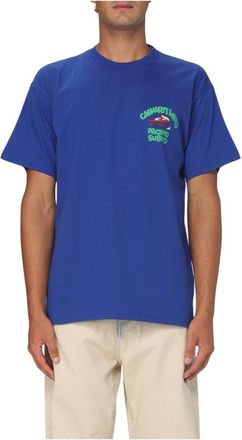 Carhartt Work in Progress Homme, Tops, Bleu, Taille: XL T-Chemises