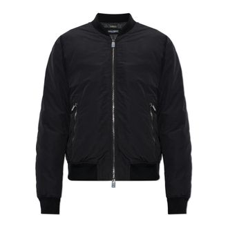 Dolce & Gabbana Gesteppte Bomberjacke - - Jackets - Herren - Schwarzk - L