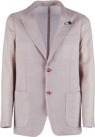 Lardini Homme, Vestes, Beige, Taille: M LiKnit Jacket
