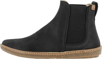 El Naturalista Damen Ankle Boots Coral, Frauen Stiefeletten,halbstiefel,Kurzstiefel,uebergangsschuhe,uebergangsstiefel,flach,Black,38 EU / 5 UK