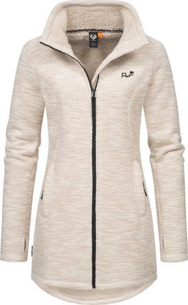 Ragwear Strickjacke Miram Melange Kuschelige Übergangsjacke in Strick-Optik