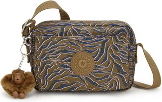 Kipling ABANU, Kleine Umhängetasche, 7.5 x 80 x 38 cm, Undersea Leaves (GRÜN)