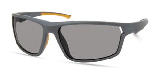 Timberland TBA9271 Herren Sonnenbrille, Casual Sonnenbrille in Leichtem Design, Rechteckige Linsenform, Rauchgrau polarisierte Gl&auml;ser, Grau