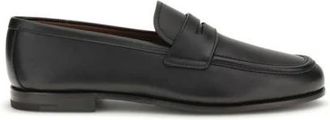 Churchs Homme, Chaussures, Noir, Taille: 41 1/2 EU Mocassins Slip-On Bos Taurus en Cuir de Veau