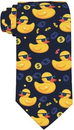 Generic Lunettes De Soleil Kawaii Ducks Cravatte Classique Cravates Polyvalente Cravates Hommes Pour Soirée Femmes Événements
