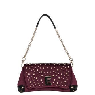 Ermanno Scervino Femme, Sacs, Rouge, Taille: ONE Size Velvet Bag