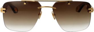 Maybach Eyewear Maybach, unisex, Accessoires, Jaune, Taille: 62 MM The President I