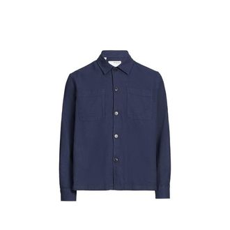 Selected Chemise en coton et lin