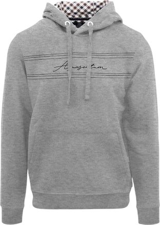 Aquascutum Kapuzenpullover f&uuml;r Herren, Regul&auml;r (Grau)