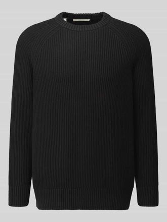 Selected Regular Fit Pullover aus reiner Baumwolle Modell BRAUN