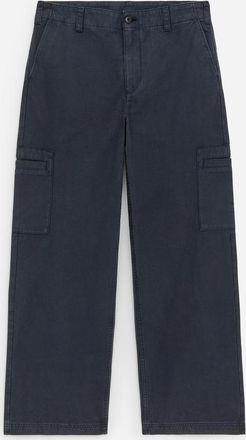 Arket Lockere Workwear-Hose -Blau