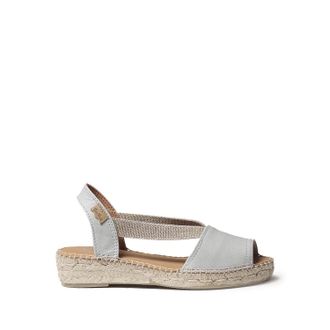 Toni Pons Damen Espadrille aus Leder - ETNA - Schatz, 39 EU