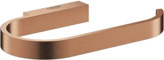 GROHE Selection Dérouleur de papier toilette mural en métal sans couvercle, Warm Sunset brossé (41068DL0) - Grohe