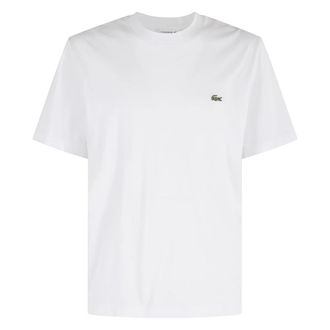 Lacoste Baumwoll-T-Shirt - - Tops - Herren - Wei&szlig; - XL