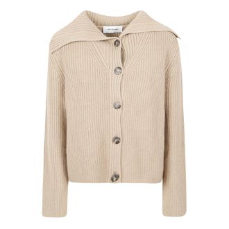 Yves Salomon Strickjacke 50cm - - Knitwear - Damen - Beige - L