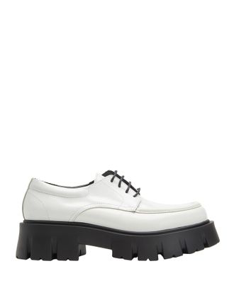 8 by YOOX ABRADED LEATHER CHUNKY LACE UPS