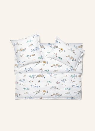 Schlossberg Schlossberg Bettbezug Montagna weiss