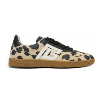 Balmain Swan Wildleder-Sneaker - - Shoes - Damen - Braun - 40 EU