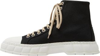 Viron Homme, Chaussures, Noir, Taille: 40 EU 1982 Techno Canvas Baskets