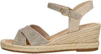 Tamaris Femme, Chaussures, Gris, Taille: 39 EU Sandalen Touwzool