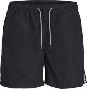 Jack & Jones JPSTFIJI JJSWIM AOP Short de Bain pour Homme Tailles S M L XL XXL, Noir, L