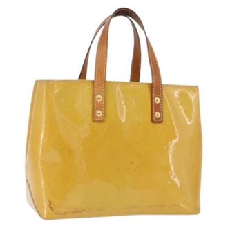 Louis Vuitton Pre-owned Vintage Lackleder Handtasche - - Pre-owned - Damen - Gelb - ONE SIZE