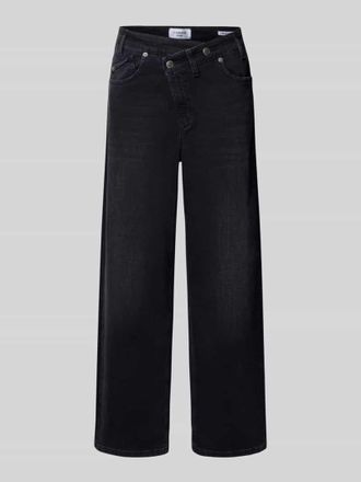 Cambio Barrel Jeans aus Baumwoll-Mix