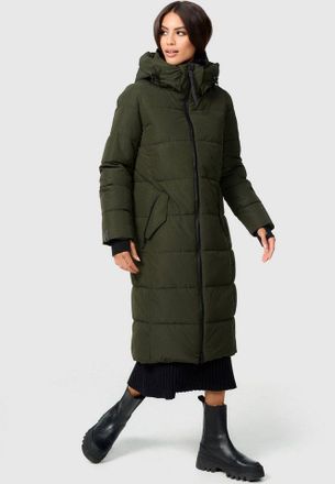 Marikoo Steppjacke Zuraraa XVI langer Winter Mantel gesteppt
