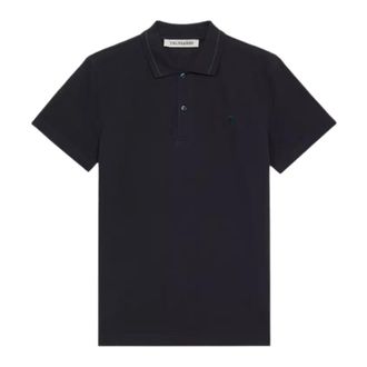 Trussardi Regular Fit Polo-Piquet - - Tops - Herren - Blau - XL