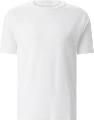 Kiefermann Kiefermann, Homme, Tops, Blanc, Taille: M T-Shirt Col Rond